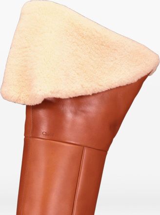 Chlo&eacute; Azelan Boots - Luggage
