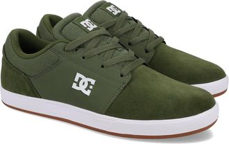 DC Crisis 2 - Leather Shoes for Men - Lederschuhe - M&auml;nner - 43 - Gr&uuml;n