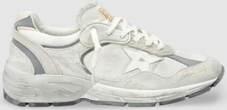 Golden Goose Baskets Running Dad White/Silver
