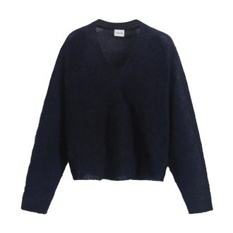 Scaglione Damen, Strickwaren, Blau, MGr&ouml;&szlig;e