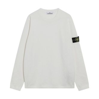 Stone Island Herren, Strickwaren, Wei&szlig;, XLGr&ouml;&szlig;e