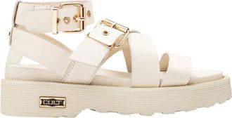 Cult Femme, Chaussures, Blanc, Taille: 37 EU Ziggy Sandal