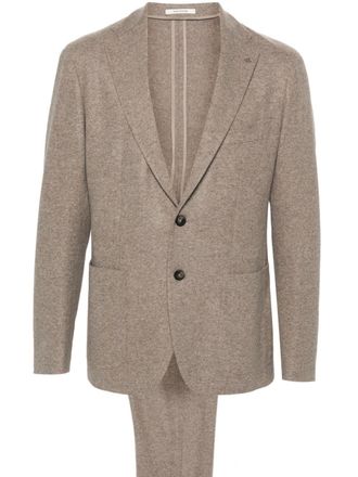 Tagliatore costume chin&eacute; en laine vierge - Tons neutres