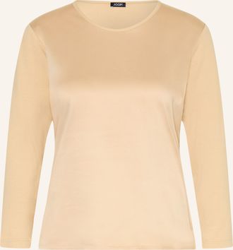 Joop Shirt Tamina Im Materialmix Mit 3/4-Arm beige
