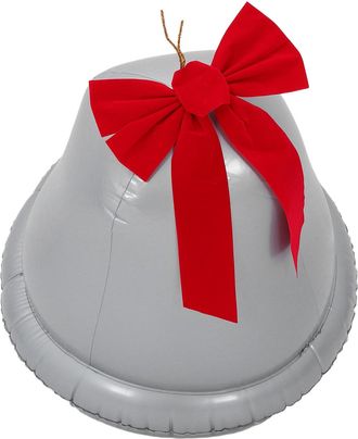 Amosfun Aufblasbare Weihnachtsglocke als Christbaumkugel Weihnachtsschmuck f&uuml;r Garten und Terrasse Aufblasbare Gl&ouml;ckchen f&uuml;r Festive Weihnachtsdekoration