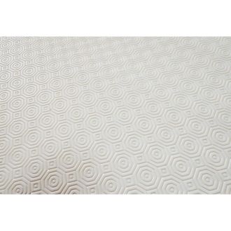 Soleil d'Ocre Soleil dOcre unter Nappe Tuch gewachsen, Polychlorid von Vinyl, Weiß, 140 x 300 cm
