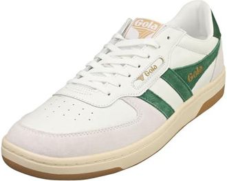 Gola Mixte Hawk Baskets, White/Dark Green, 46 EU