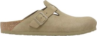 Birkenstock Homme, Chaussures, Beige, Taille: 43 EU Boston Suede Leather