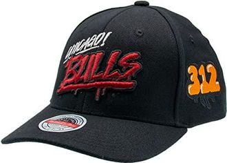 Mitchell & Ness Snapback Cap - Slap Sticker Chicago Bulls
