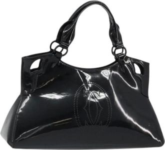 Cartier Sac &agrave; main vintage doccasion - Femme - Pre-owned - Noir - Taille: ONE Size