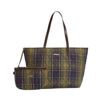 Barbour Wetherham Gesteppte Tartan-Tote-Bag - - Bags - Damen - Mehrfarbig - ONE SIZE