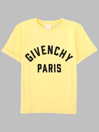 Givenchy Logo-Print Cotton T-Shirt - Yellow
