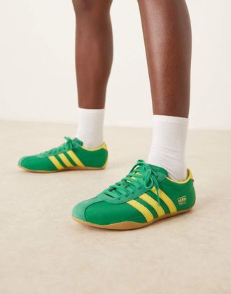 adidas Originals Tokyo - Baskets - Vert et jaune