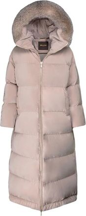 Moorer Femme, Manteaux, Brun, Taille: 36 FR Magda-OS