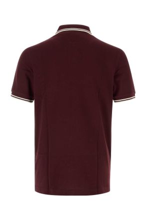 Fred Perry Twin Tipped Polo Shirt - Burgundy