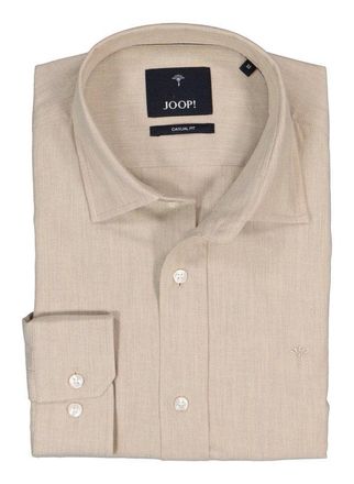 Joop Herren Hemden beige Baumwolle