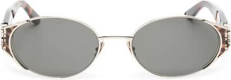 Saint Laurent Tortoiseshell-effect Round-frame Sunglasses