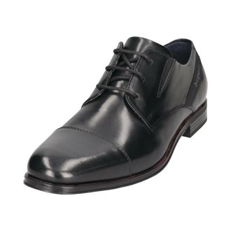 Bugatti man Herren Mokassins, M&auml;nner Business Lace Shoe,sportlich,maennlich,Men,lace-up Shoes,Low-tie,Schnuerschuhe,leger,schwarz (1000),41 EU/EU UK