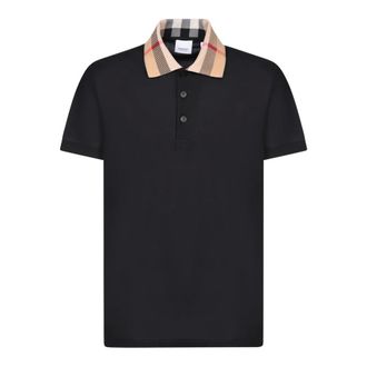Burberry Homme, Tops, Noir, Taille: L T-Chemises