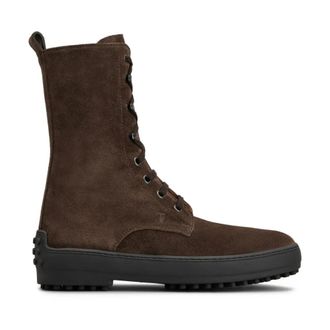 Tod's Winter High Lace-Up Stiefel - - Shoes - Damen - Braun - 36 EU