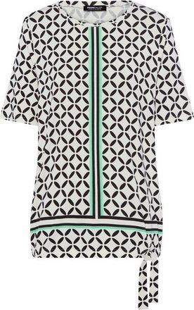 Frank Walder T-Shirt mit Bindebanddetail