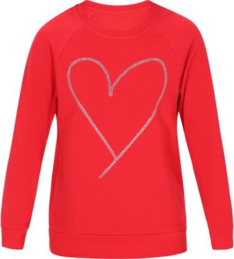 Faina Sweatshirt Frauen Rot