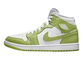 Nike WMNS Air Jordan 1 Mid Baskets pour Femme, Groen, 38 EU, Groen, 39 EU