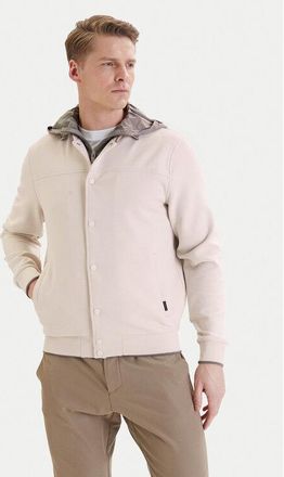 Bugatti &Uuml;bergangsjacke 8750-75062C &Eacute;cru Modern Fit