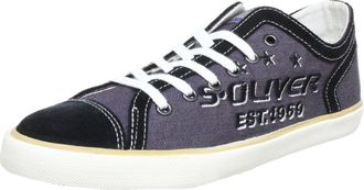 s.Oliver Casual 5-5-13603-20, Herren Sneaker, Schwarz (Black 1), EU 45