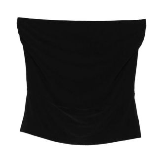 Norma Kamali Femme, Tops, Noir, Taille: 36 FR Top