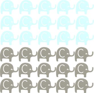 Valiclud 100 St&uuml;ck Elefanten Papierkonfetti Buntes Babyparty Tischkonfetti Leichte Partydekoration f&uuml;r Geburtstagsfeiern und Taufe