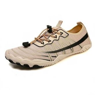 Generic YUJIEBB Chaussures de plage antid&eacute;rapantes pour homme avec 5 doigts, beige, 39 2/3 EU