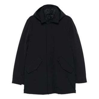 People of Shibuya Hachiko Pm981 Kapuzenmantel - - Coats - Herren - Blau - XL