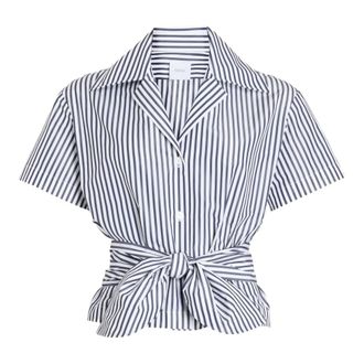 Patou Femme, Blouses et Chemises, Multicolore, Taille: 36 FR Chemise Nou&eacute;e en Faille