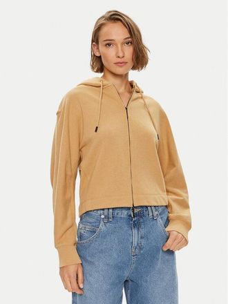 Calvin Klein Sweatshirt Nano Logo K20K207210 Beige Relaxed Fit