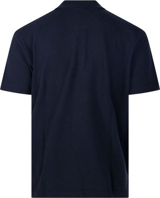 Maison Kitsun&eacute; Piqu&eacute; Cotton Polo