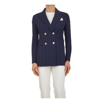 Circolo 1901 Femme, Vestes, Bleu, Taille: 40 FR Giaccia Blu