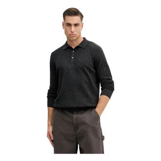 Barbour Smeaton Polo Strick - - Knitwear - Herren - Grau - S