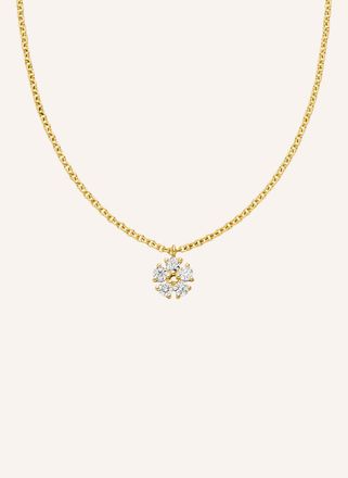 VEYNOU Veynou Halskette Aus 14 Karat Gelbgold Und 0,16ct. Diamanten gold