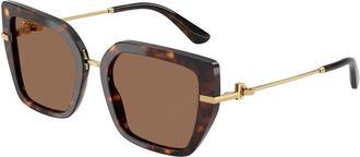 Dolce & Gabbana Stylische Sonnenbrille Dg4474 in Braun - - Accessories - Damen - Braun - 53 MM