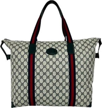 Gucci unisex, Pre-owned, Multicolore, Taille: ONE Size Sac Boston en cuir PVC Pre-owned