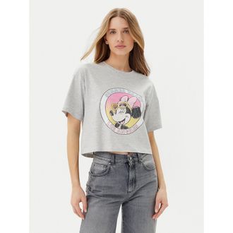 Only T-Shirt Mickey Minnie 15348126 Grau Regular Fit