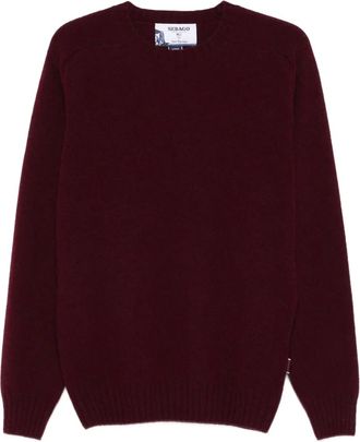 Sebago Pullover mit Rundhalsausschnitt - Rot