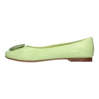 Emanuelle Vee Leder Ballerina - - Shoes - Damen - Gr&uuml;n - 36 EU