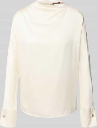 Max Mara Seidenbluse mit Manschettenkn&ouml;pfen