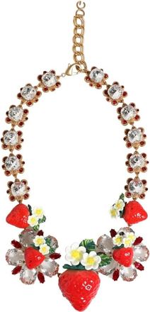 Dolce & Gabbana Femme, Accessoires, Jaune, Taille: ONE Size Charm Necklace