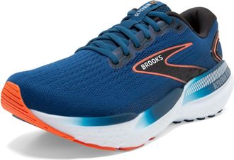 Brooks Herren Glycerin Gts 21 Sneaker, Blue Opal/Black/Nasturtium, 42.5 EU