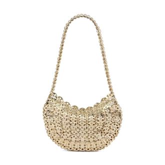Paco Rabanne Golden Moon Bag - - Bags - Damen - Beige - ONE SIZE