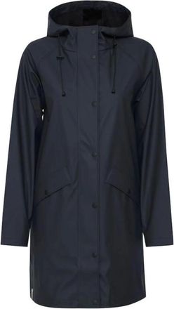 Ichi Ichi, Femme, Vestes, Bleu, Taille: 36 FR Imperm&eacute;able Ihtazi