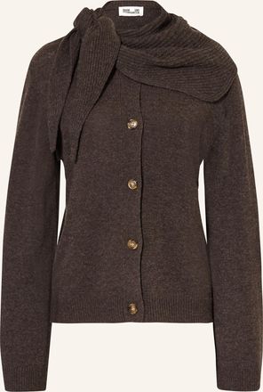 Baum Und Pferdgarten Baum Und Pferdgarten Strickjacke Clarine Aus Merinowolle braun
